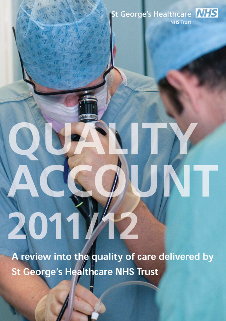 Quality Account - St George's University Hospitals NHS Foundation Trust