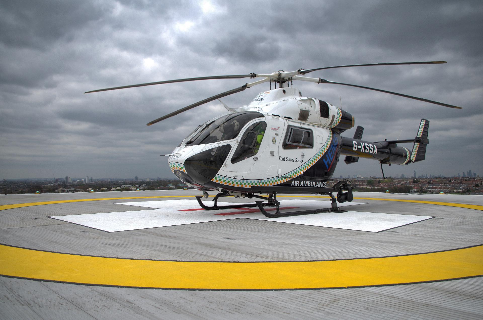 Stroke patient flown to St George's for urgent treatment - St George's ...