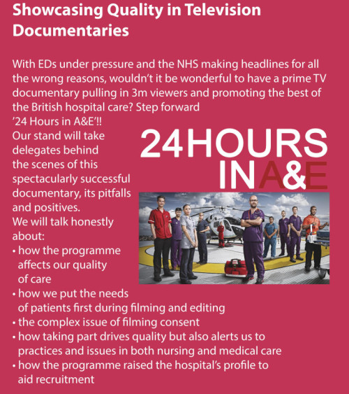 Showcasing quality care in television documentaries - St George's ...