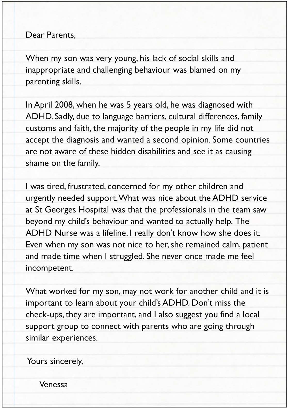 ADHD Service St George s University Hospitals NHS Foundation Trust