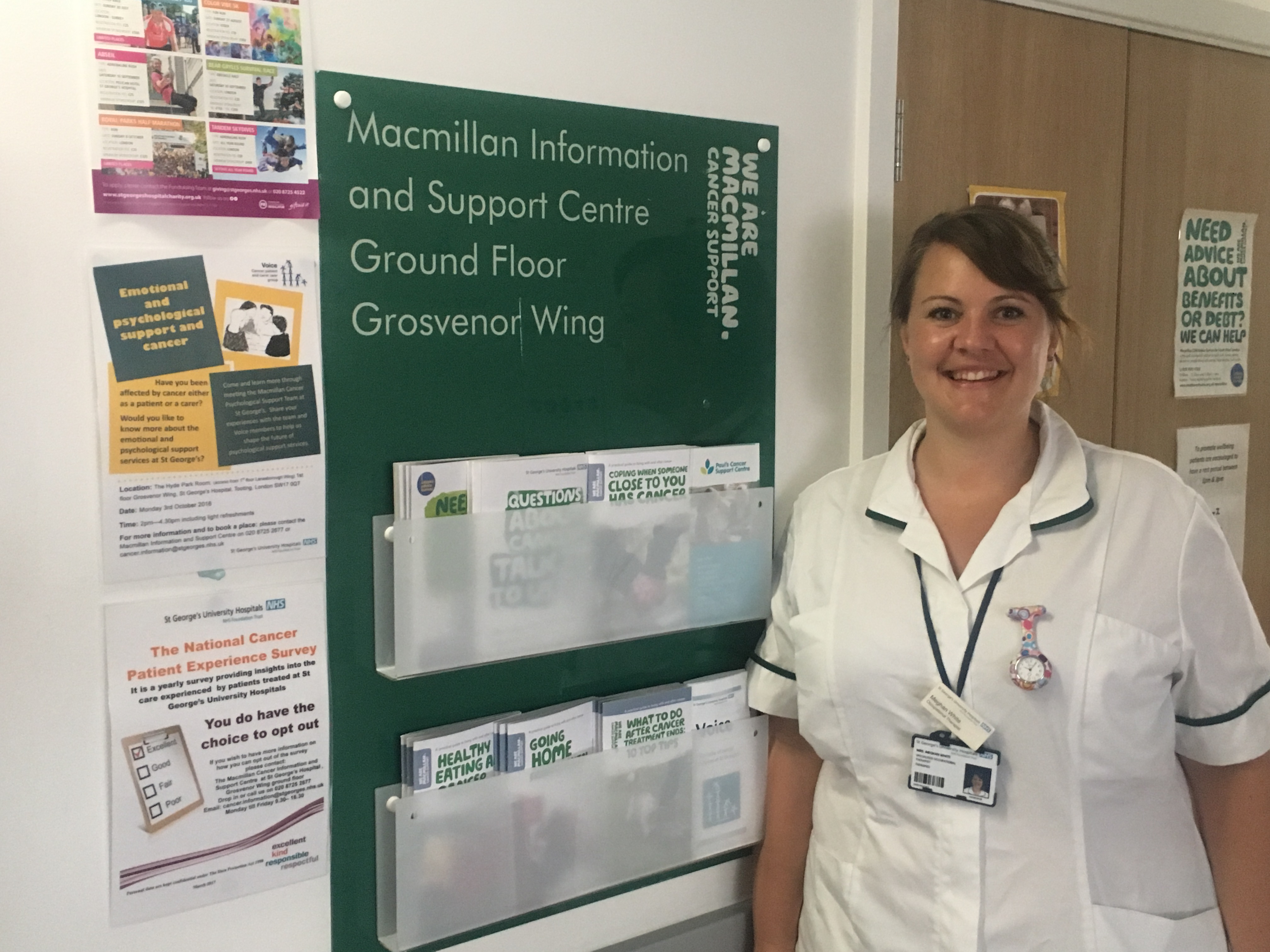Cancer patient pens praise for occupational therapy - St George's ...