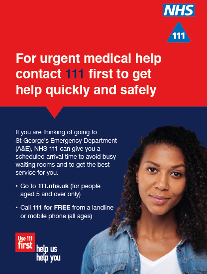 111 First programme launches in our emergency department at St George’s ...