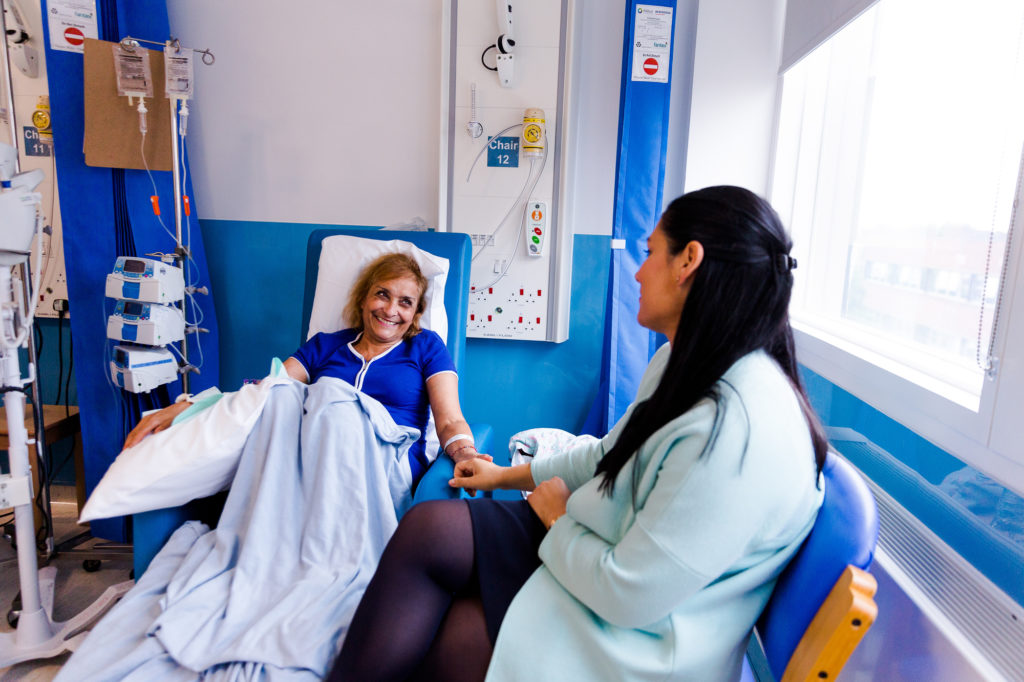 Having treatment- Oncology service - St George's University Hospitals ...