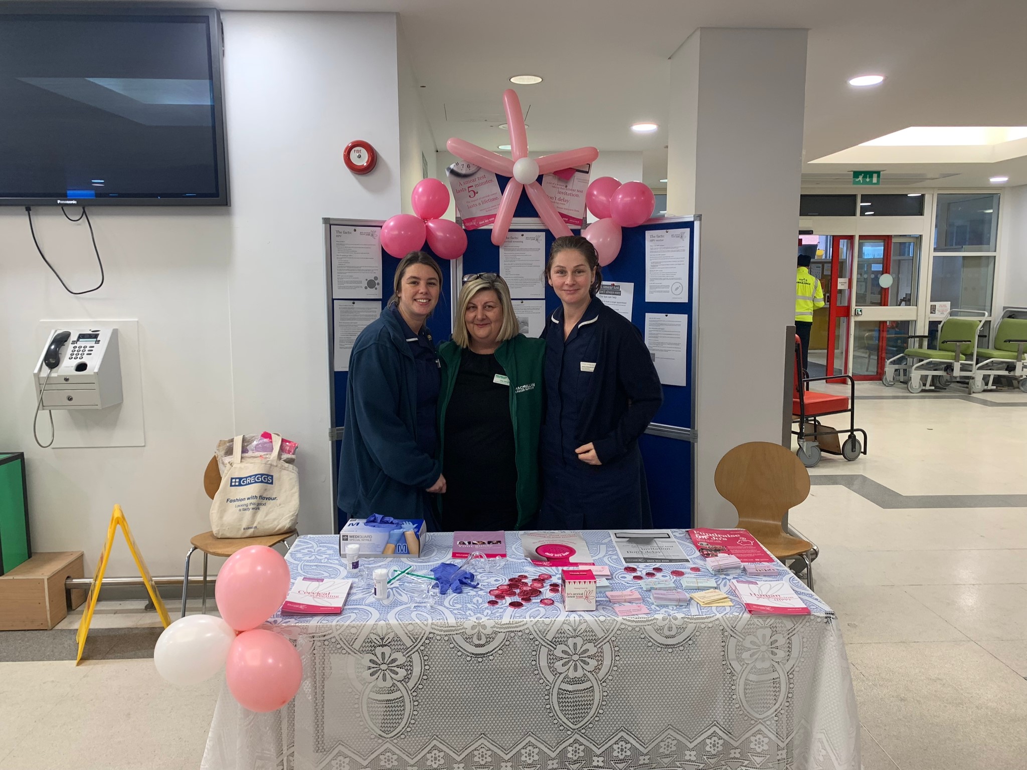 #TeamStGeorges raise awareness for Cervical Cancer Prevention Week - St ...