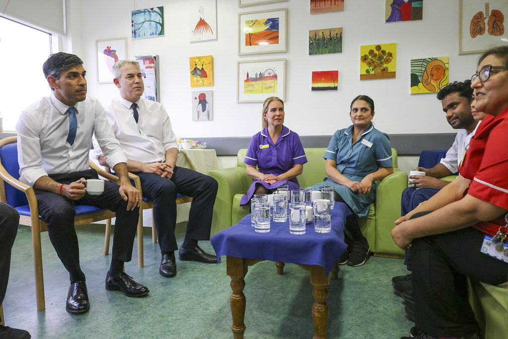 Prime Minister and Secretary of State for Health and Social Care visit ...