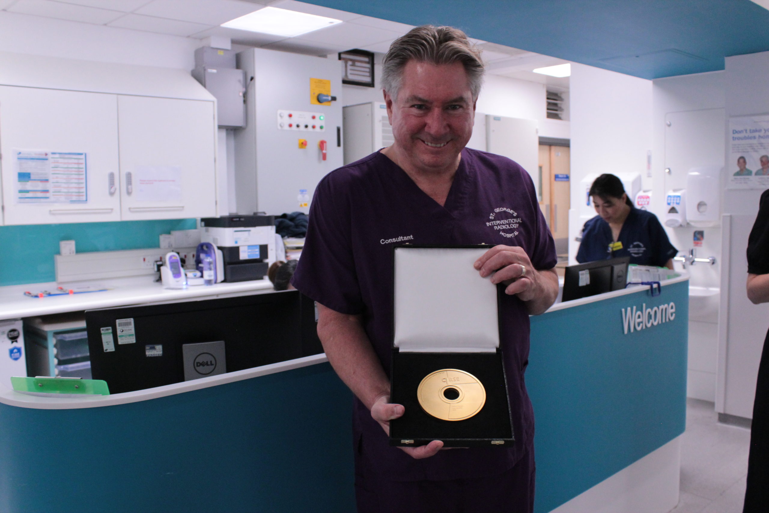 Robert Morgan awarded interventional radiologist Gold Medal - St George ...