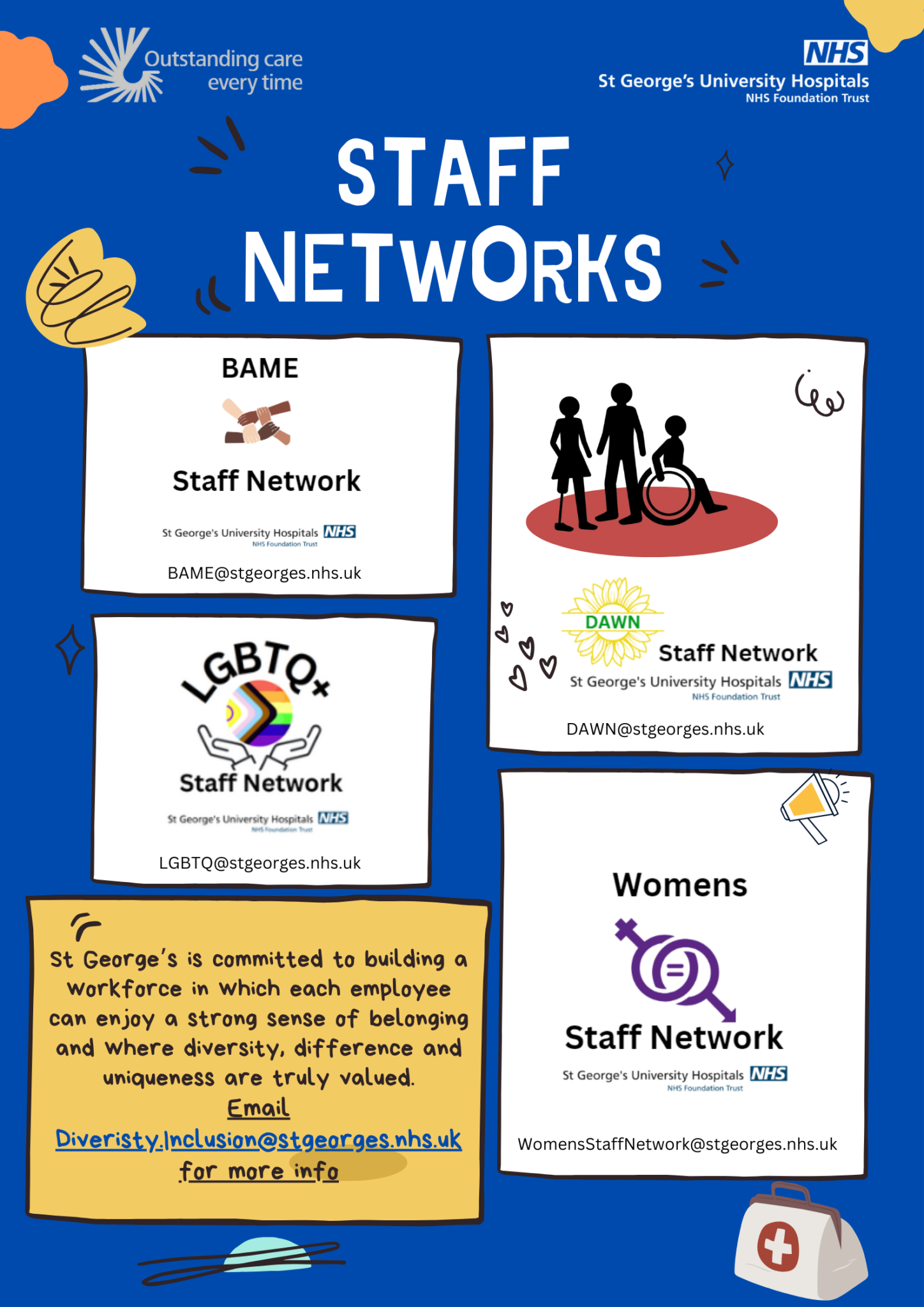 Staff Networks - St George's University Hospitals NHS Foundation Trust